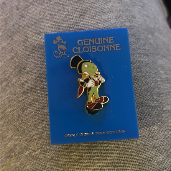 Disney | Accessories | Disney Genuine Jiminy Cricket Pin | Poshmark